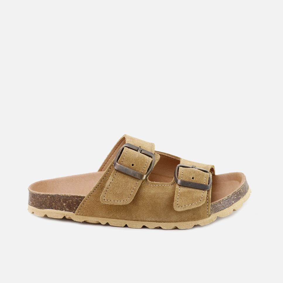BIO SANDALS WITH BUCKLES SUEDE SACK ELIBASIC – Eli Shoes® | Tradición e ...
