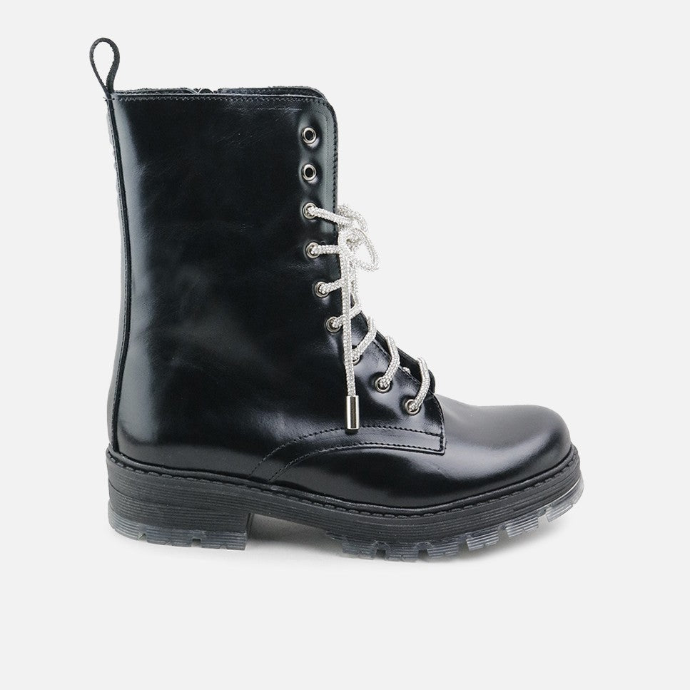 Agora Black Military Boot by Sibaritas | Eli 1957 – Eli 1957 | Shoes ...