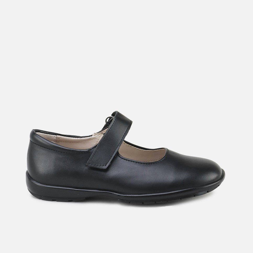 Black School Mary Janes with Hook-and-Loop Closure | Eli 1957 – Eli ...