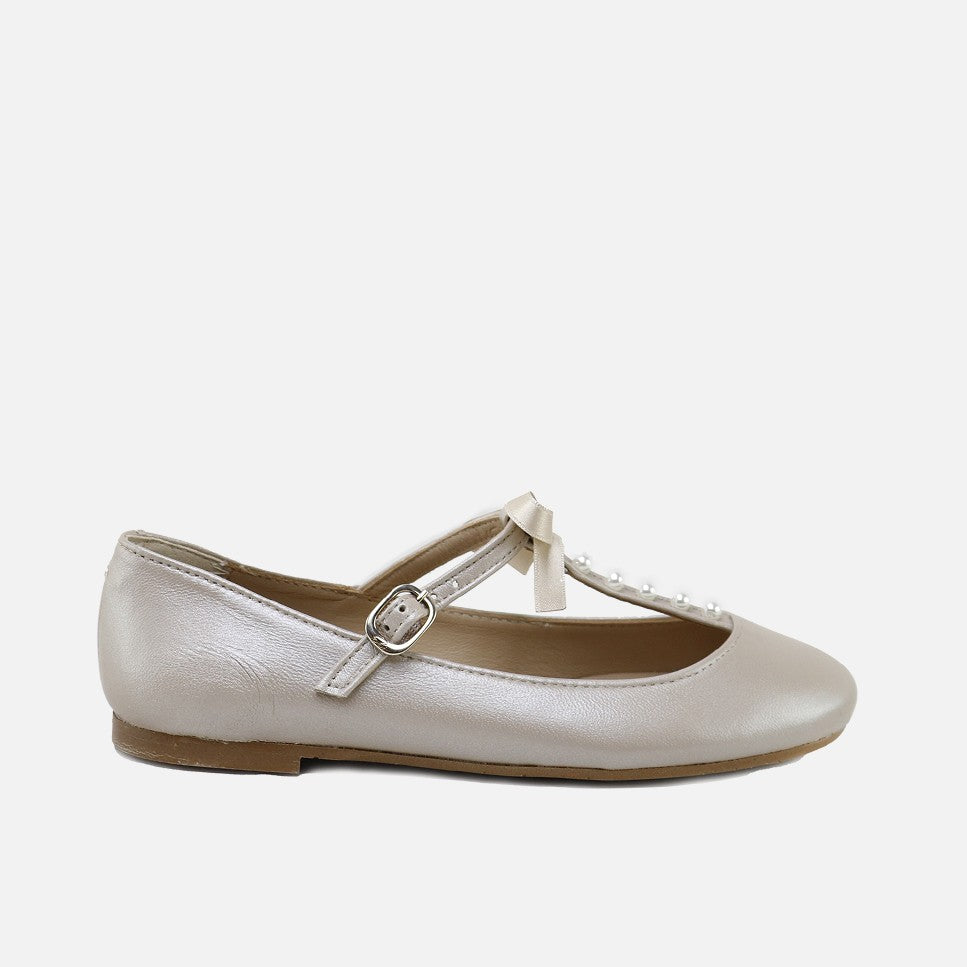 Merceditas Perlas y Lazo Vison Papanatas – Eli 1957 | Shoes from Spain