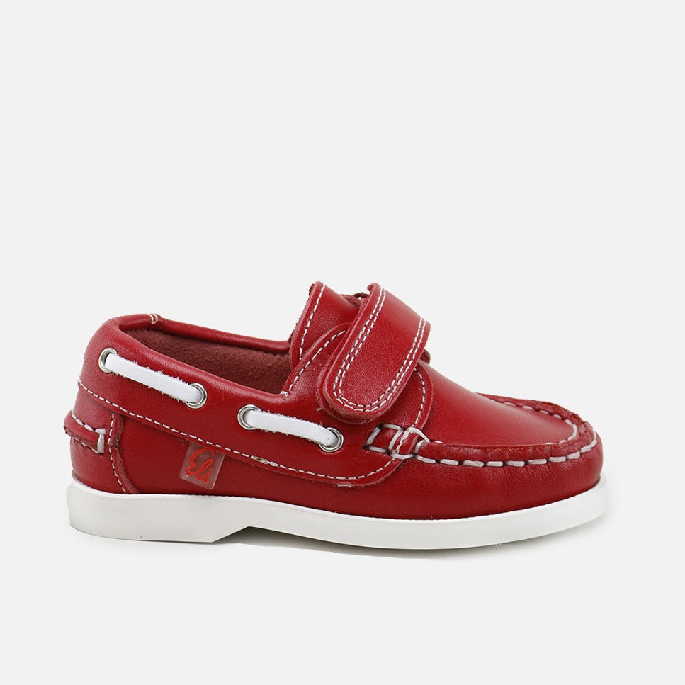 Red Velcro Boat Shoes | Eli 1957 – Eli 1957 | Shoes from Spain